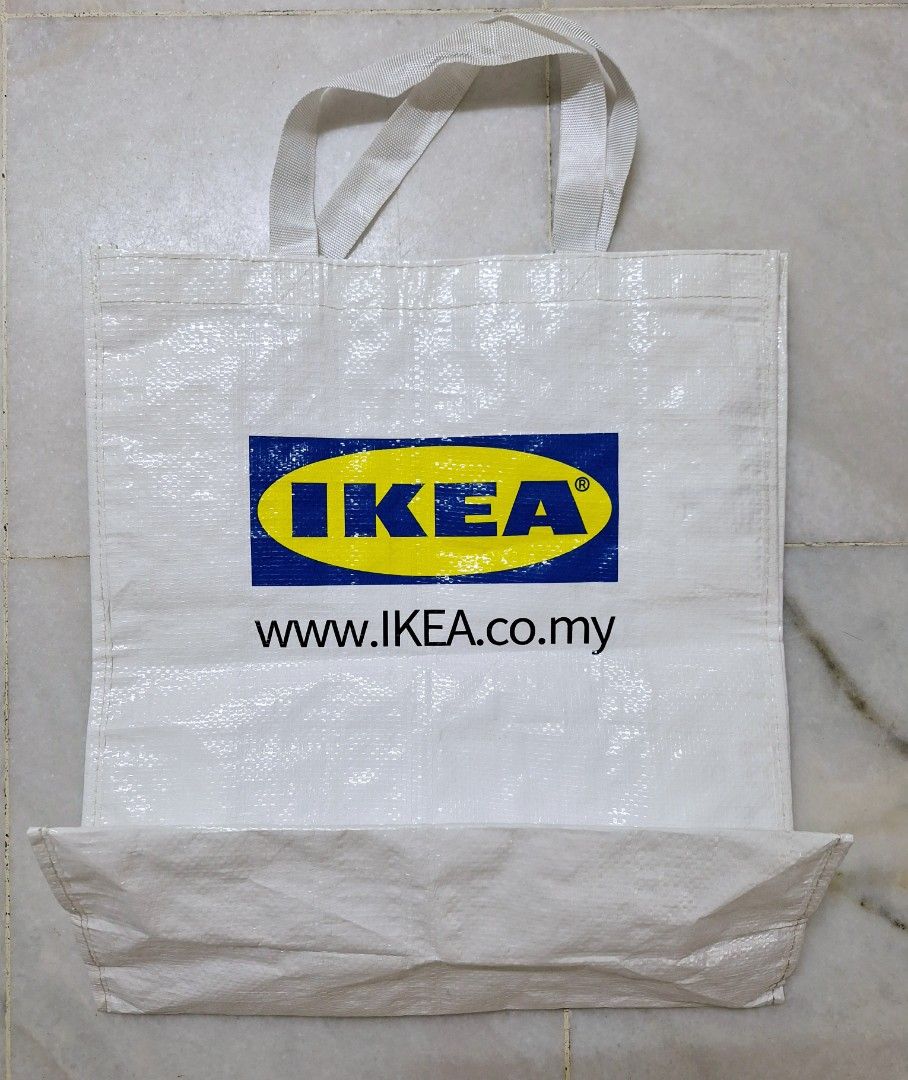 IKEA MISPRINT REUSABLE BAG, Furniture & Home Living, Home Improvement ...