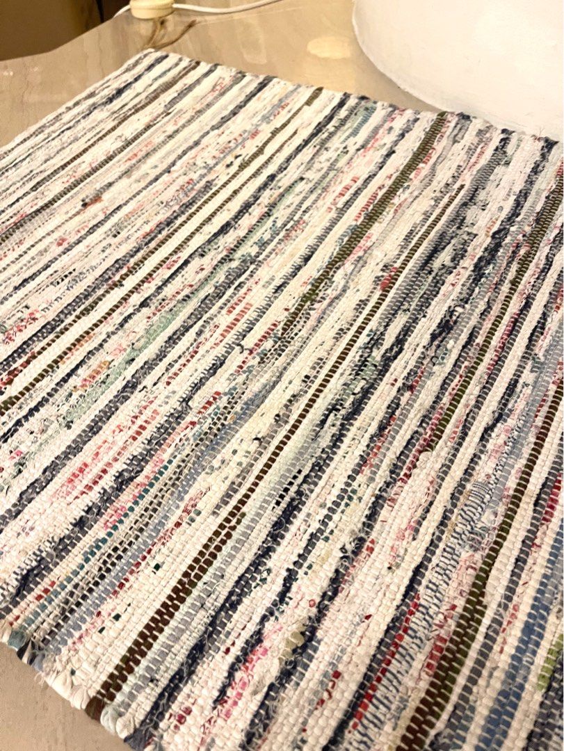 IKEA Tanum Blue Rug, Furniture & Home Living, Home Decor, Carpets, Mats ...