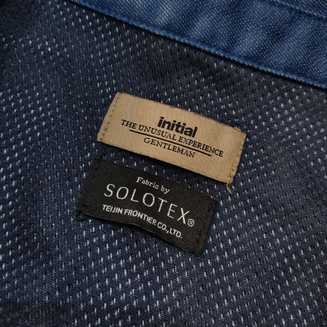 INITIAL SOLOTEX UTILITY TRUCKER JACKET on Carousell