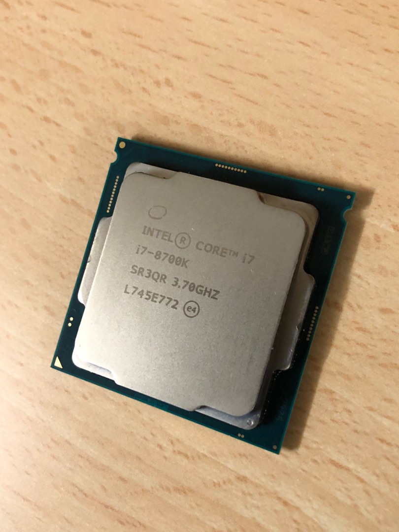 Intel i7-8700k CPU, 電腦＆科技, 桌上電腦 - Carousell