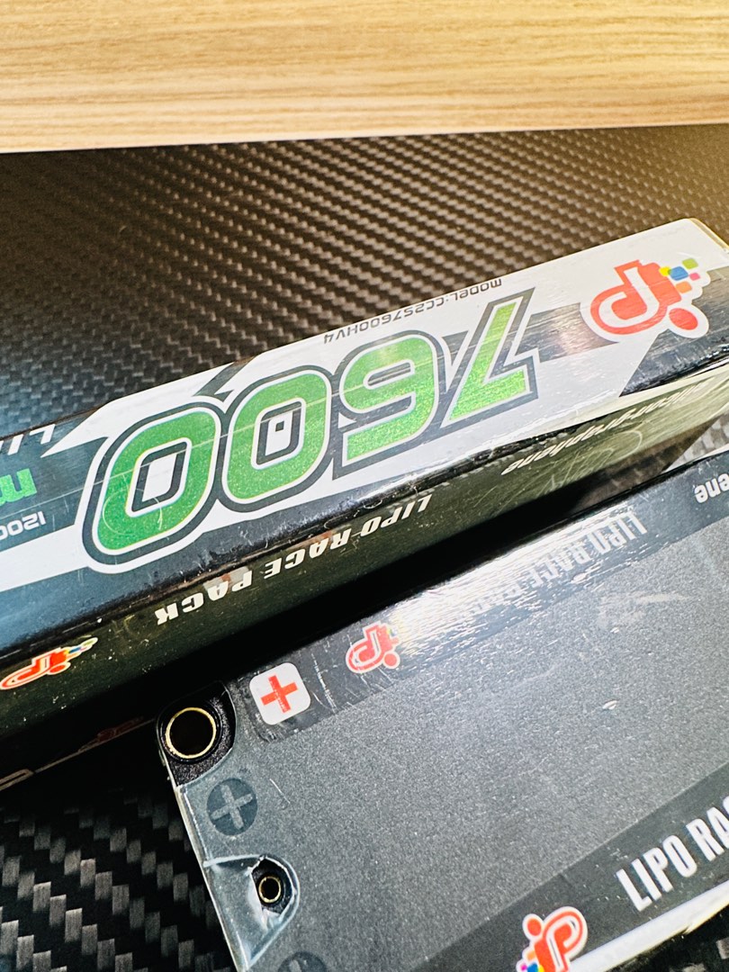 Ip Lipo race Pack 7600 120c, Hobbies & Toys, Toys & Games on Carousell