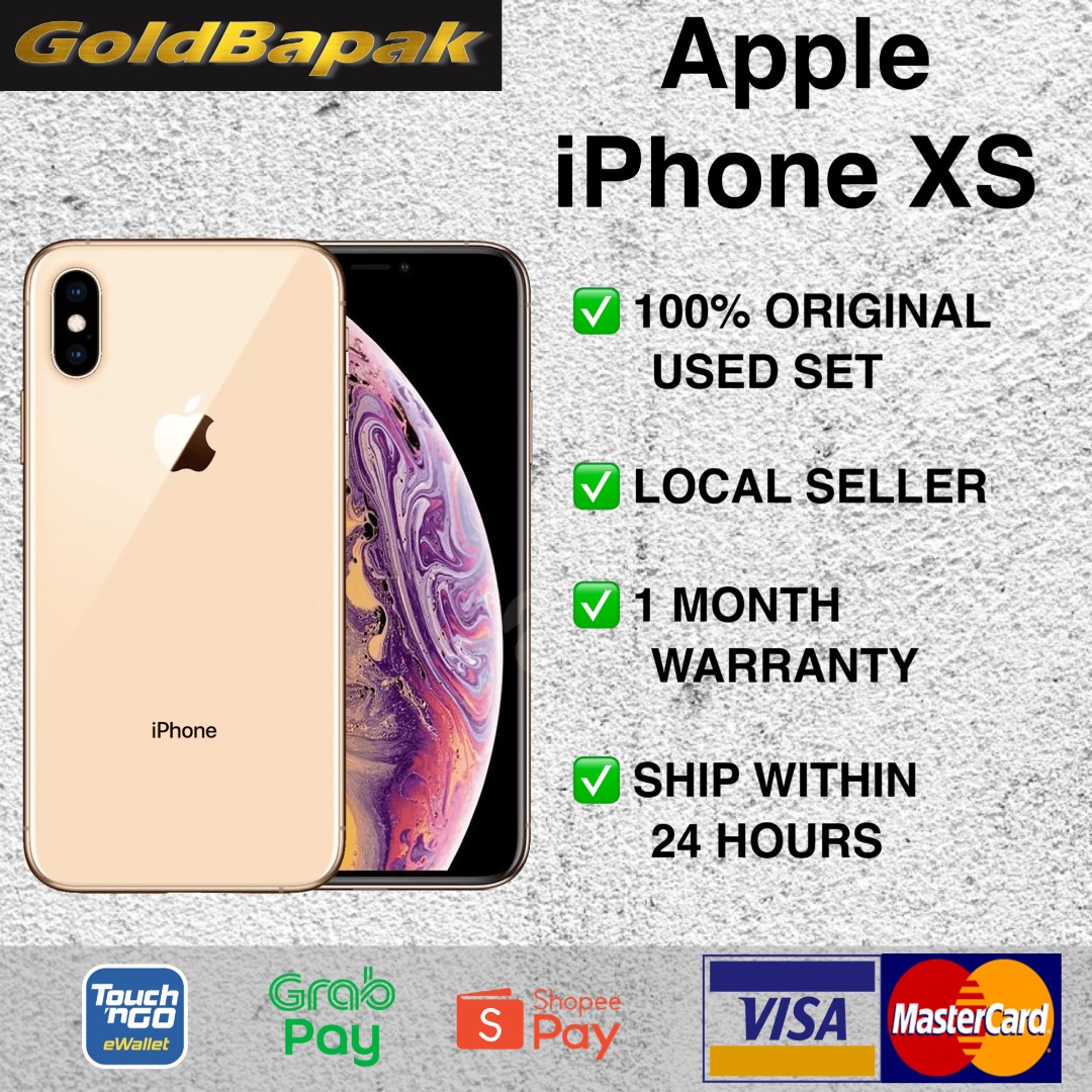 iPhone XS 256GB Original Secondhand, Mobile Phones & Gadgets, Mobile ...