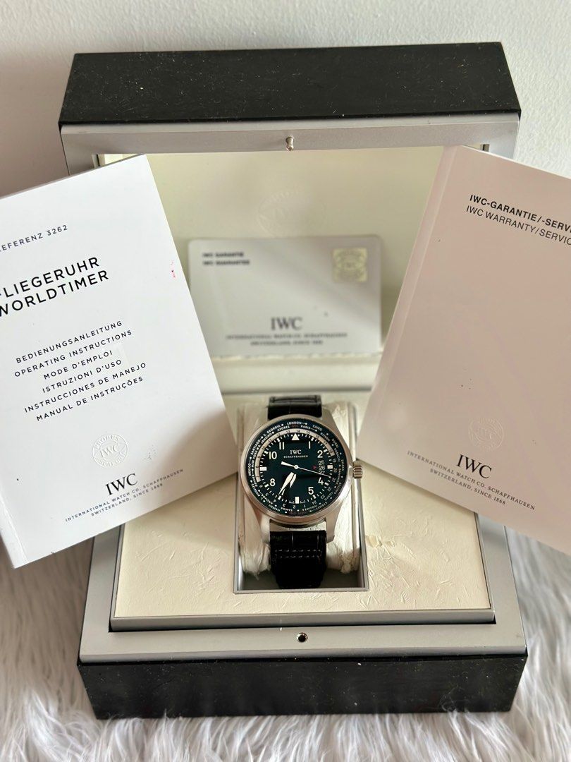 Iwc worldtimer, Men's Fashion, Watches & Accessories, Watches on Carousell