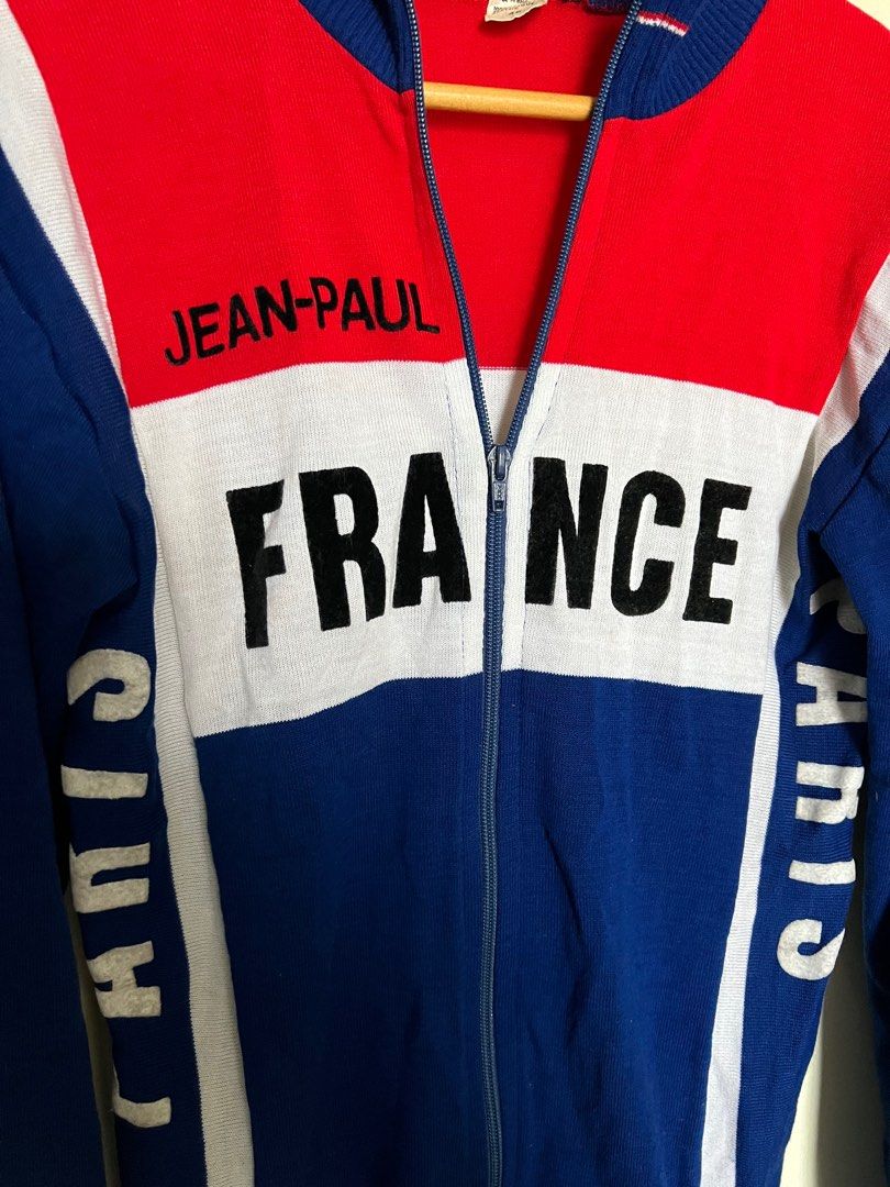 Jean-paul tri-color FRANCE jacket, Women's Fashion, Coats, Jackets and ...