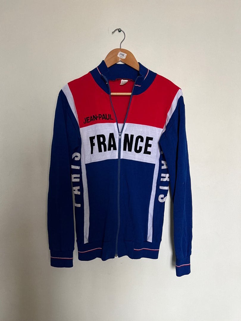 Jean-paul tri-color FRANCE jacket, Women's Fashion, Coats, Jackets and ...