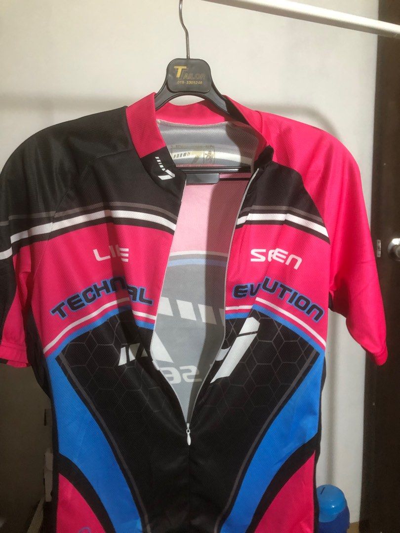 Jersey basikal LINE SEVEN, Men's Fashion, Activewear on Carousell