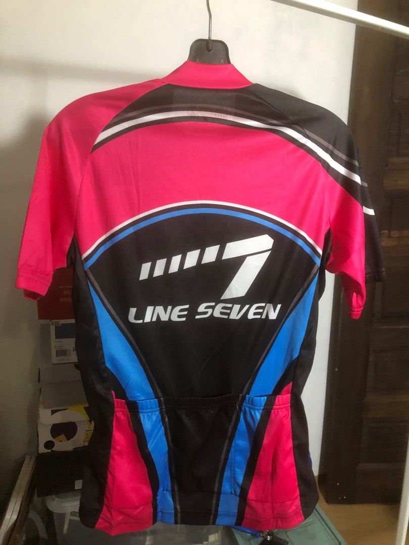 Jersey basikal LINE SEVEN, Men's Fashion, Activewear on Carousell