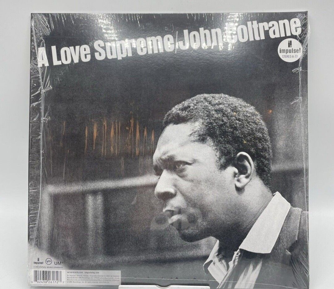 John Coltrane - A Love Supreme vinyl, Hobbies & Toys, Music & Media ...