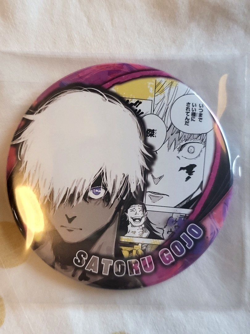 Jujutsu Kaisen Gojo Satoru Badge, Hobbies & Toys, Memorabilia ...