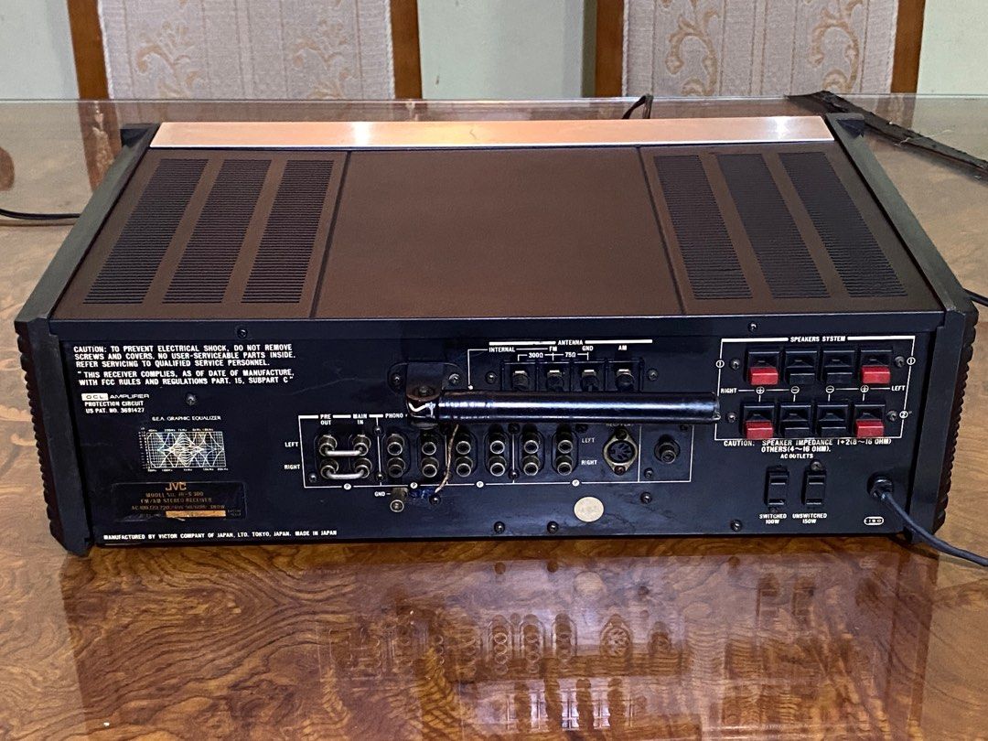 JVC JR-S300 S.E.A Eq AM/FM Stereo Receiver, Audio, Soundbars, Speakers & Amplifiers on Carousell