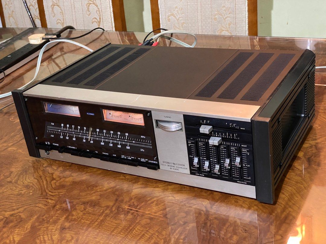 JVC JR-S300 S.E.A Eq AM/FM Stereo Receiver, Audio, Soundbars, Speakers ...