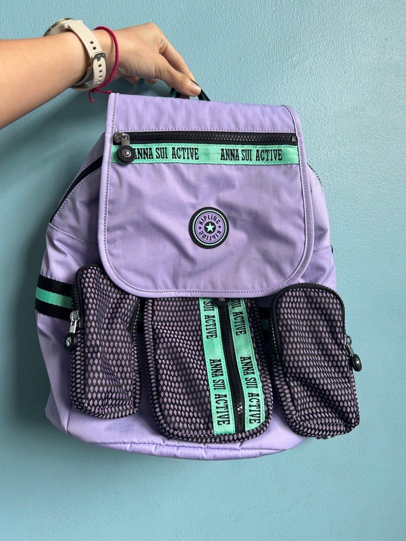 Kipling x Anna Sui backpack on Carousell
