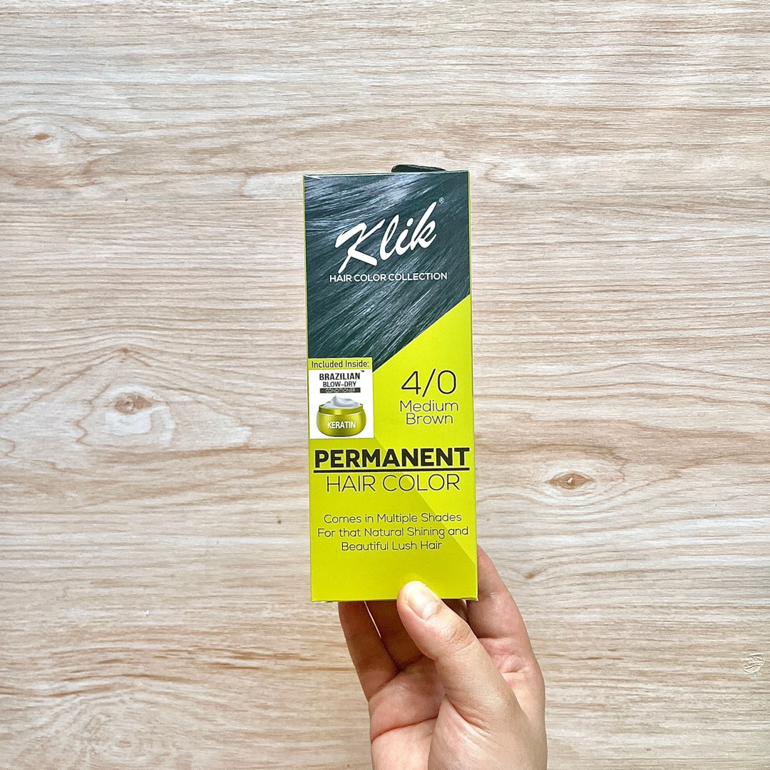 Klik Hair Color - Medium Brown, Beauty & Personal Care, Hair on Carousell