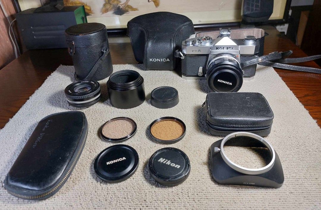 KONICA FTA Film Camera (1968), Photography, Cameras on Carousell