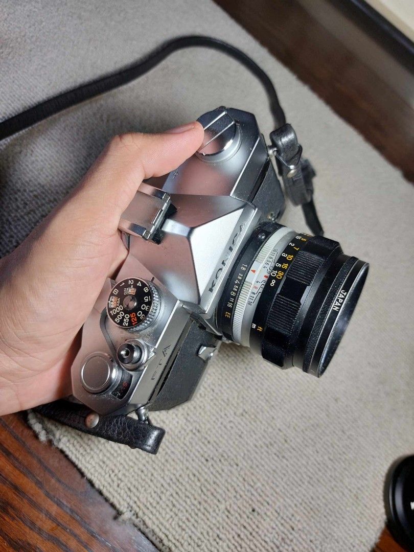 KONICA FTA Film Camera (1968), Photography, Cameras on Carousell