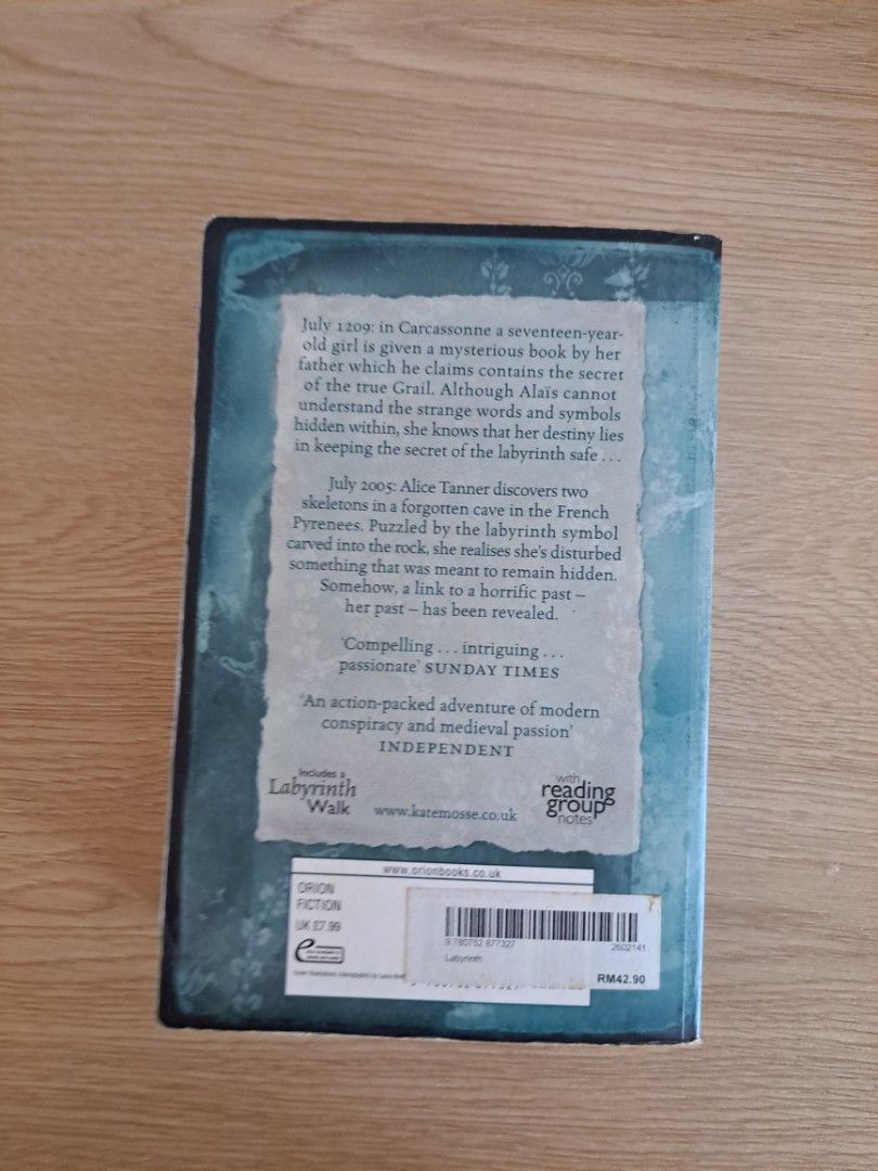 Labyrinth by Kate Moss, Hobbies & Toys, Books & Magazines, Storybooks ...