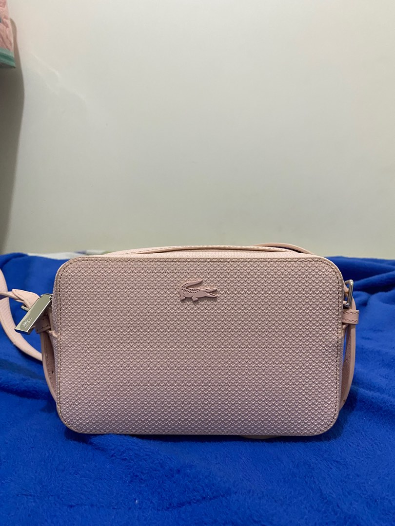 Lacoste Original Baby Pink Bag, Women's Fashion, Bags & Wallets, Purses ...