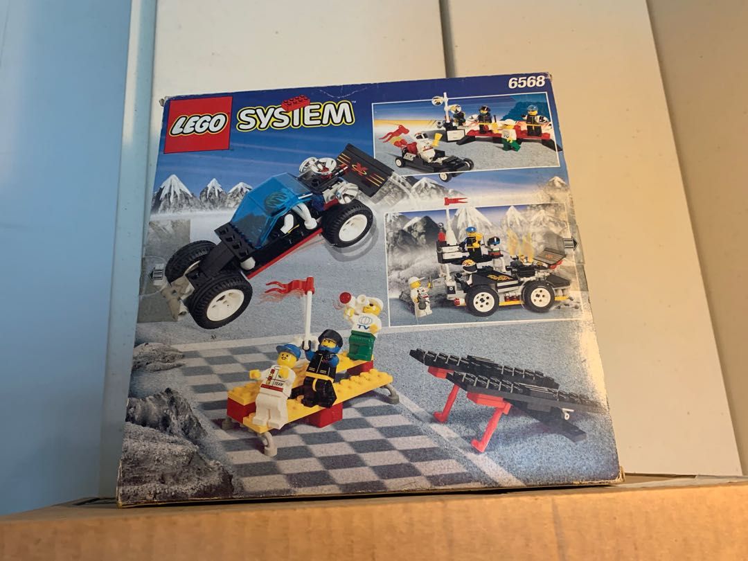Lego 6568 System Drag Race Rally, 興趣及遊戲, 玩具 & 遊戲類 - Carousell