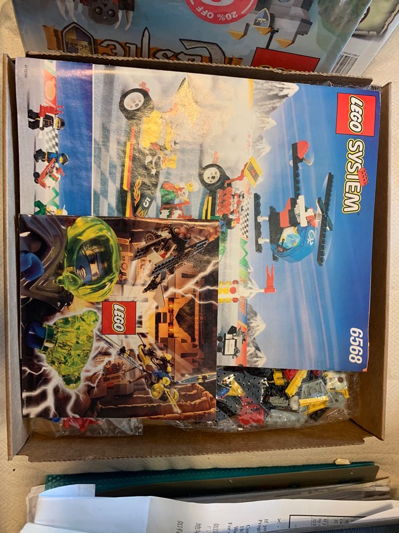 Lego 6568 System Drag Race Rally, 興趣及遊戲, 玩具 & 遊戲類 - Carousell