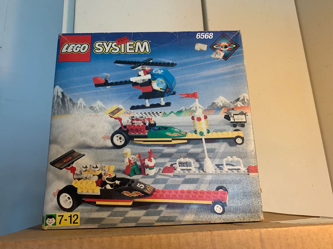 Lego 6568 System Drag Race Rally, 興趣及遊戲, 玩具 & 遊戲類 - Carousell