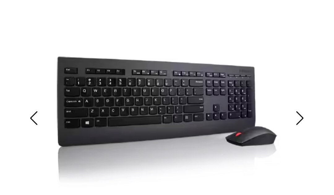 Lenovo Wireless keyboard and mouse, Computers & Tech, Parts ...