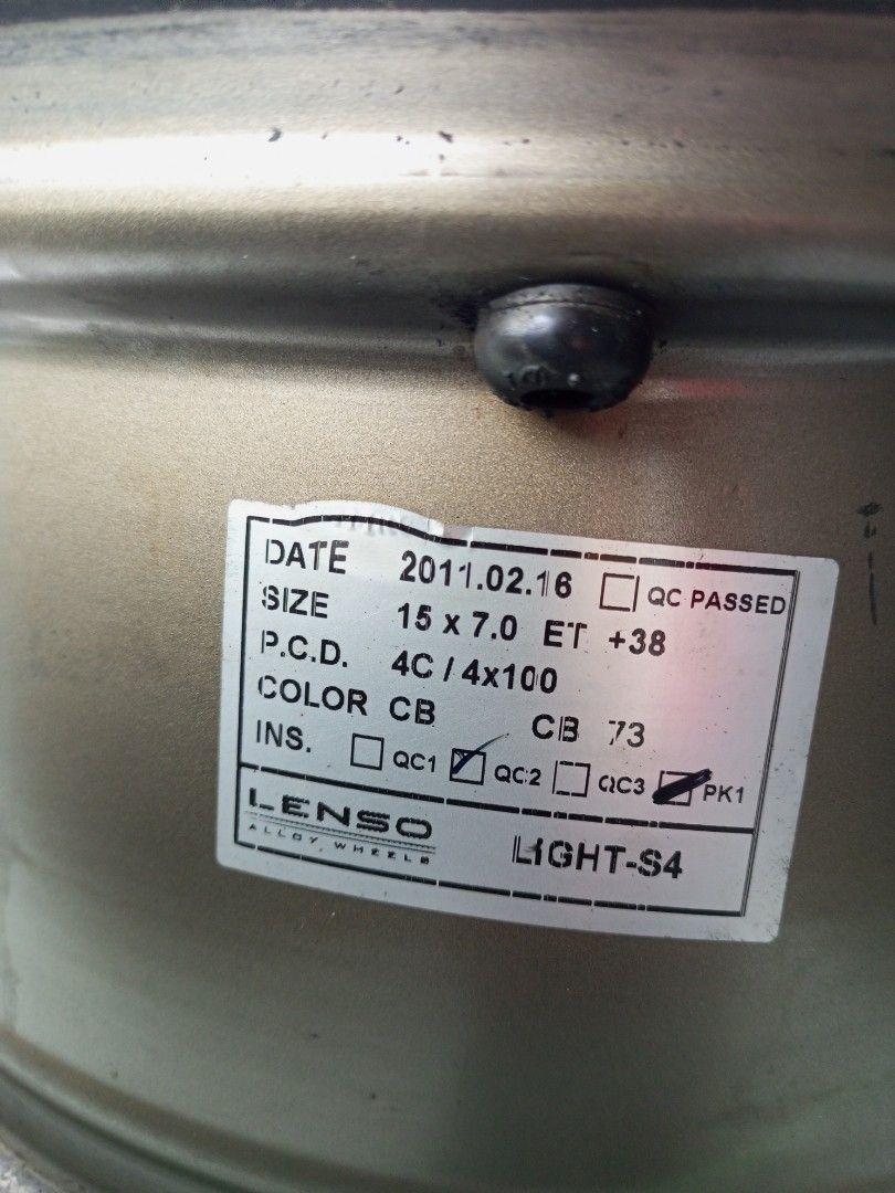 Lenso Mags 15x7 on Carousell