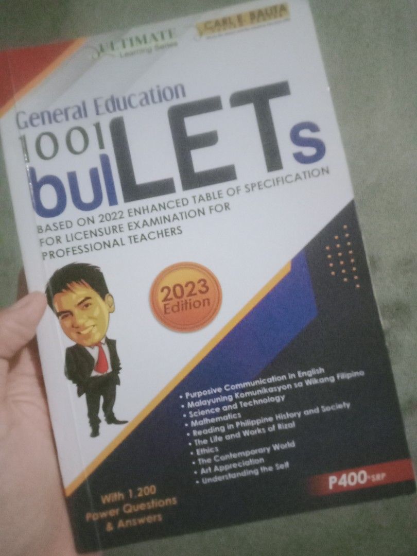 LET Reviewer (2023 edition) by Carl E. Balita, Hobbies & Toys, Books ...