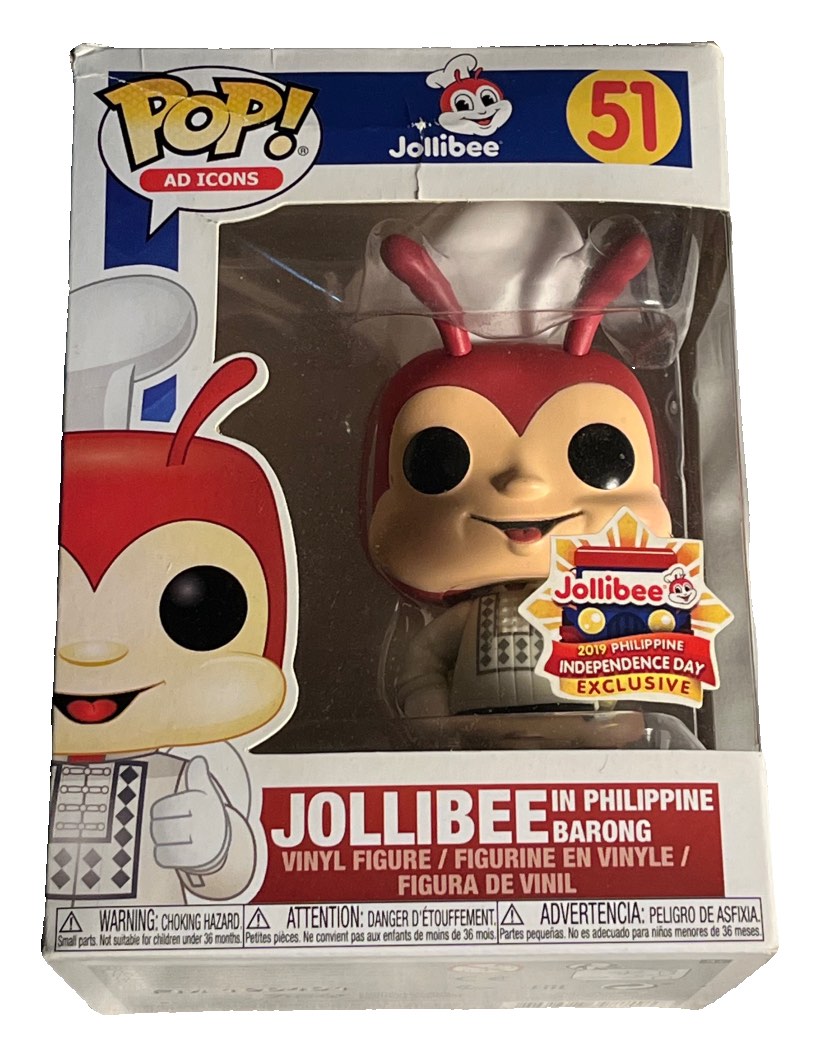 Limited Edition Jollibee Barong Funko Pop, Hobbies & Toys, Toys & Games ...