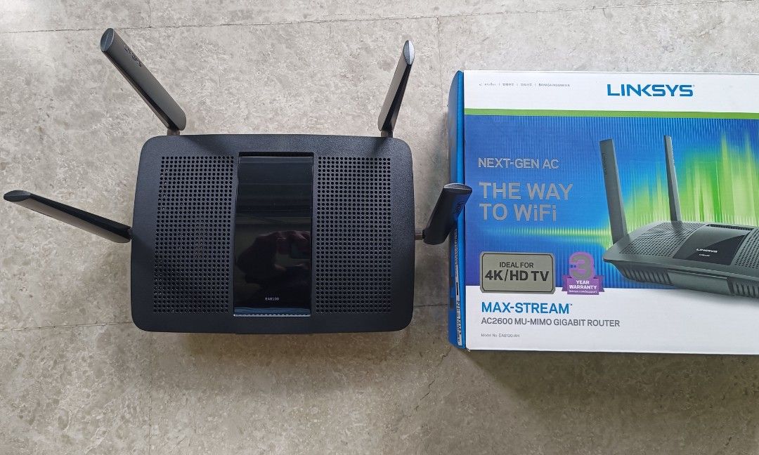 Linksys EA8100 Router, Computers & Tech, Parts & Accessories ...