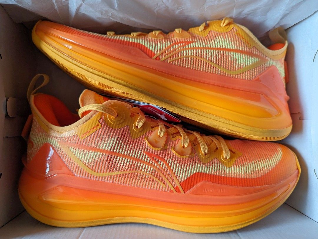 Liren 3 v2 Low Orange - Lining Basketball Shoes, Men's Fashion ...