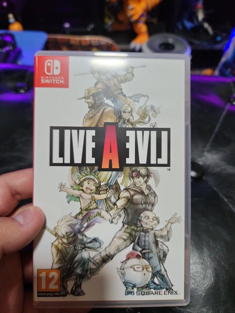Live a live switch, Video Gaming, Video Games, Nintendo on Carousell