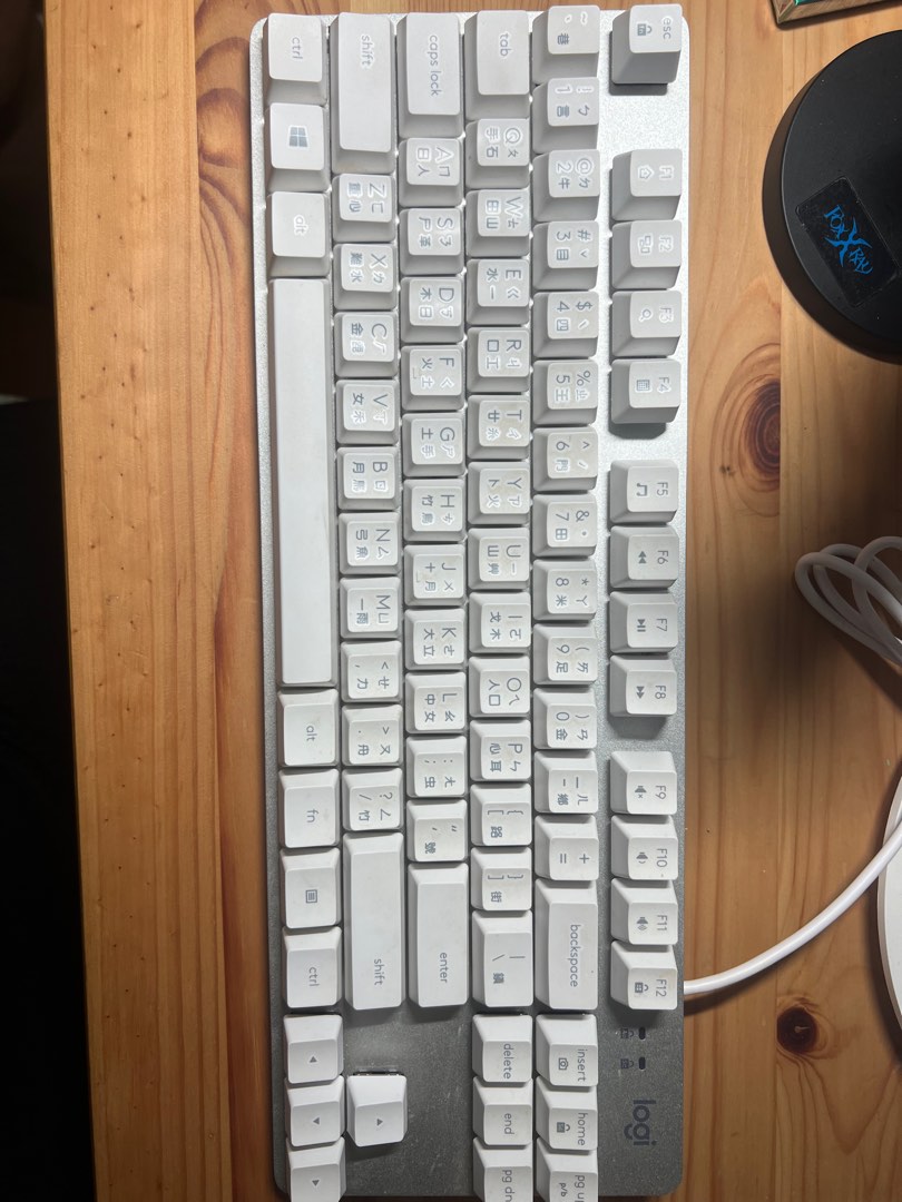 Logitech 羅技 K835 TKL有線機械式鍵盤 青軸, 電腦及科技產品, 電腦周邊產品, 電腦鍵盤及相關產品在旋轉拍賣
