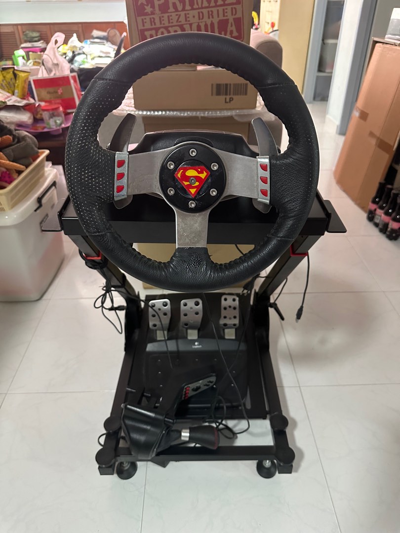 Logitech G27 with stand, Video Gaming, Gaming Accessories, Controllers ...