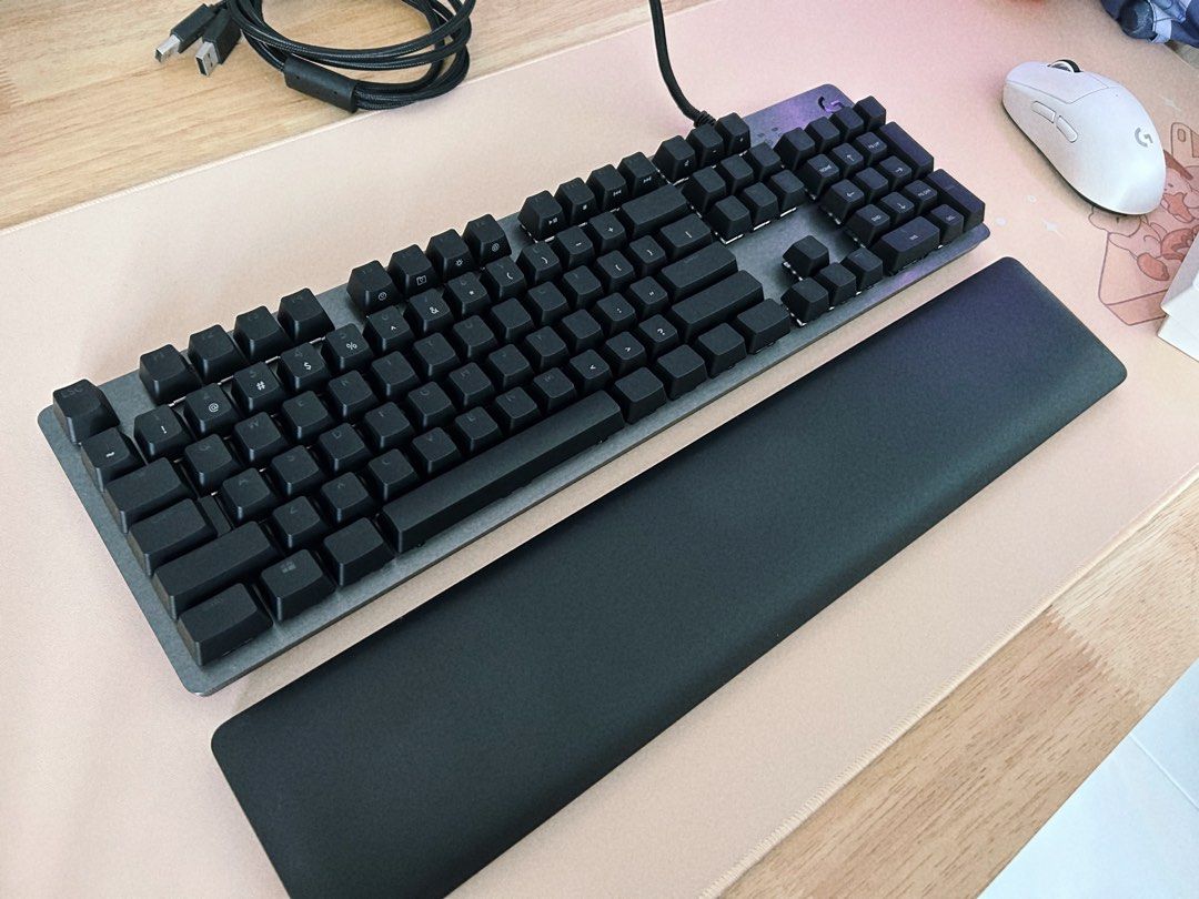 Logitech G512 Carbon Mechanical Gaming Keyboard (GX Brown), Computers ...
