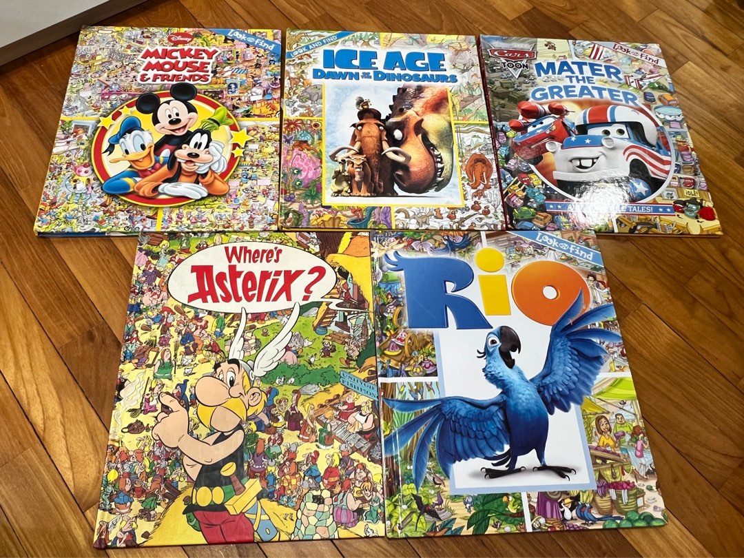 Look and Find - Mickey Mouse & Friends, Ice Age, Matter the Greater ...