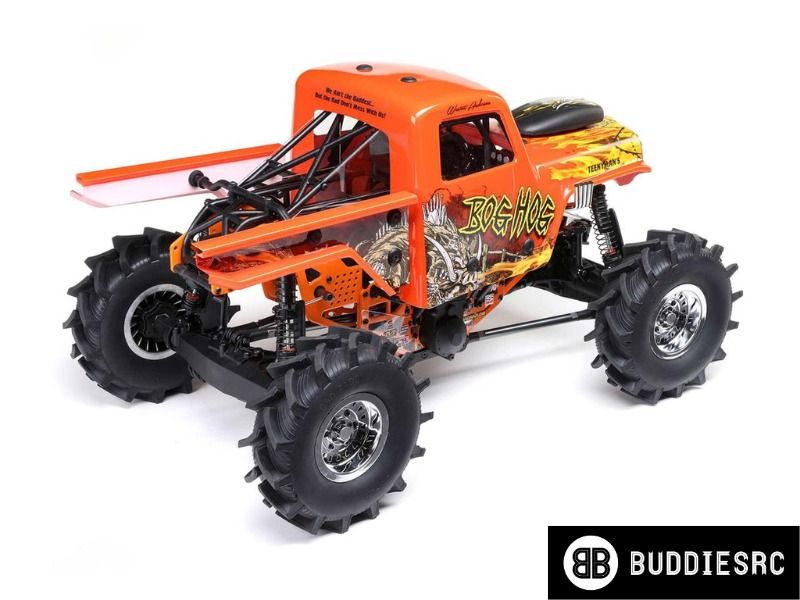 LOSI LMT 4X4 Solid Axle Mega Truck Brushless RTR, Bog Hog LOS04024T2 ...