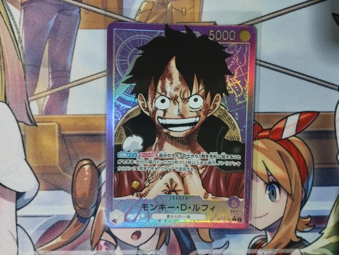 Luffy AA OP05 One Piece TCG Card Alternate Art Parallel, Hobbies & Toys ...