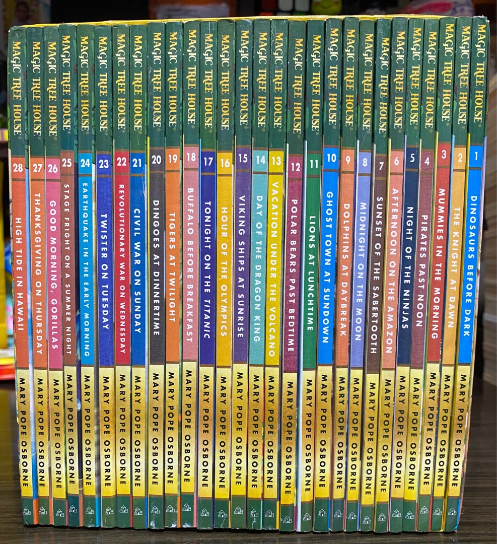 Magic Tree House (28 books set), Hobbies & Toys, Books & Magazines ...