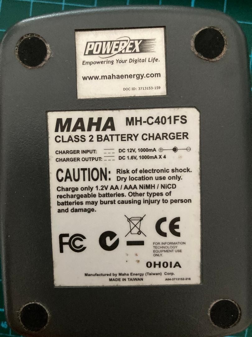 MAHA Powerex Battery Charger - MH-C401FS, Photography, Photography Accessories, Batteries ...