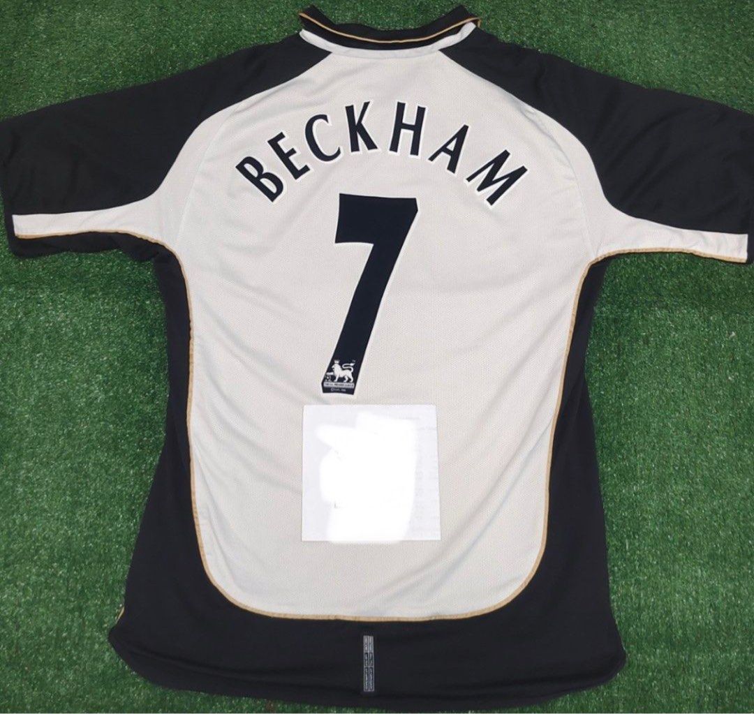 #7 DB7 David Beckham Manchester United Centenary 2001 away soccer ...