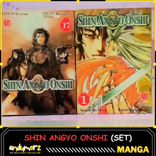 Manga Shin Angyo Onshi set 2 buku, Buku & Alat Tulis, Komik dan Manga ...