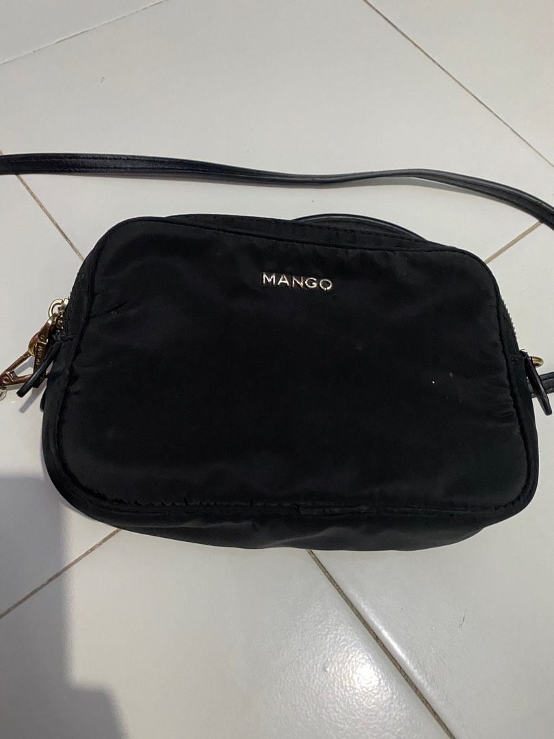 Mango nylon sling bag, Women's Fashion, Bags & Wallets, Cross-body Bags ...
