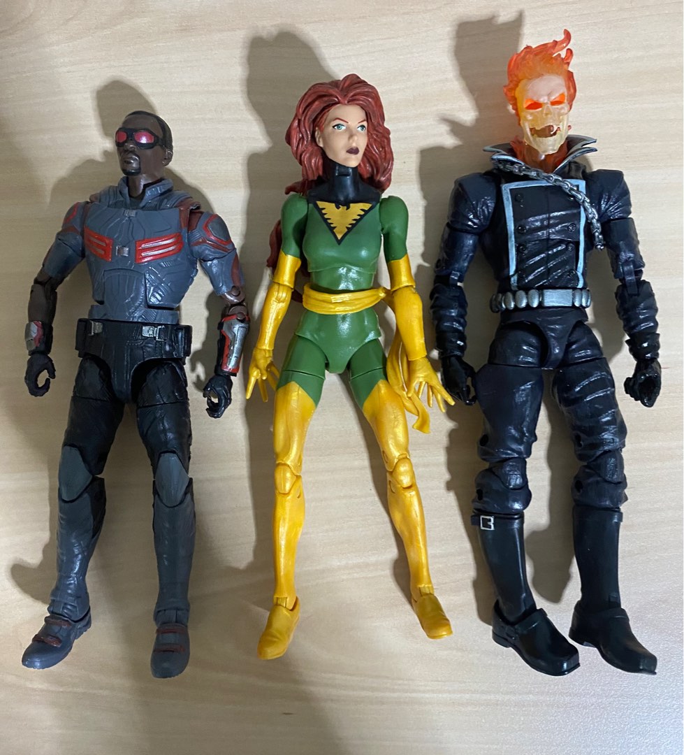 Marvel Legends Set: Phoenix, Falcon and Ghost Rider, Hobbies & Toys ...