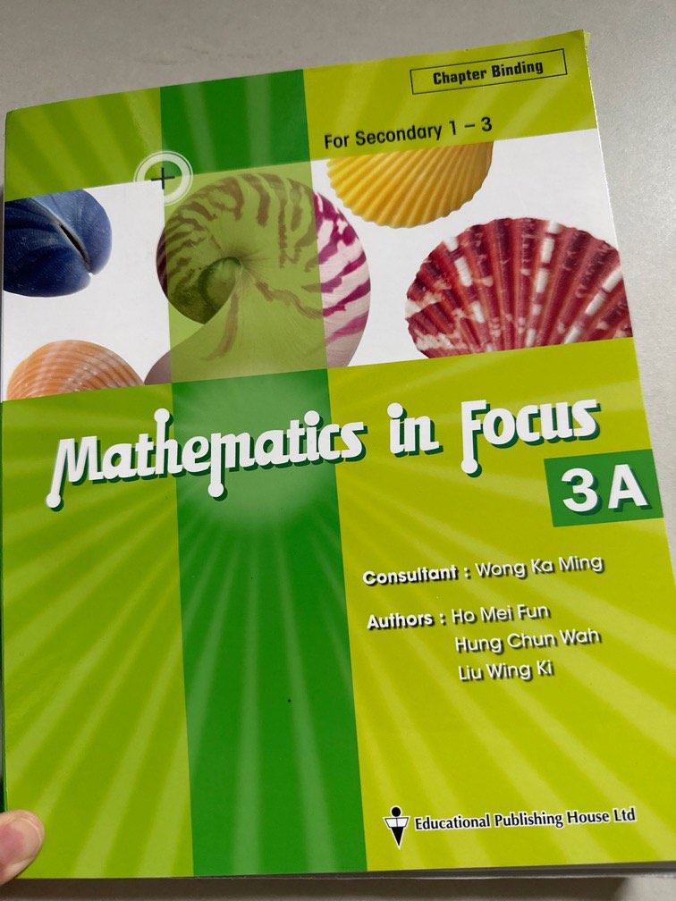 Mathematics in Focus 3A, 興趣及遊戲, 書本 & 文具, 教科書 - Carousell