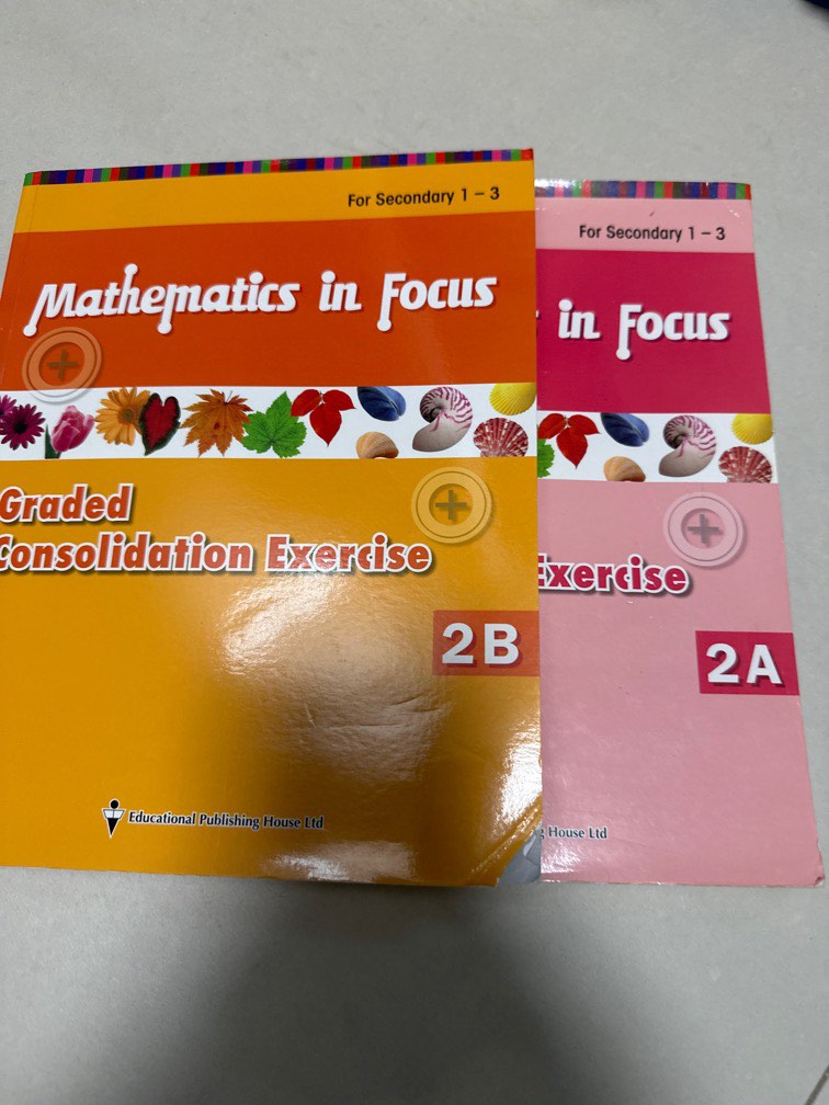 Mathematics in Focus Graded Consolidation Exercise 2A 2B, 興趣及遊戲, 書本 ...
