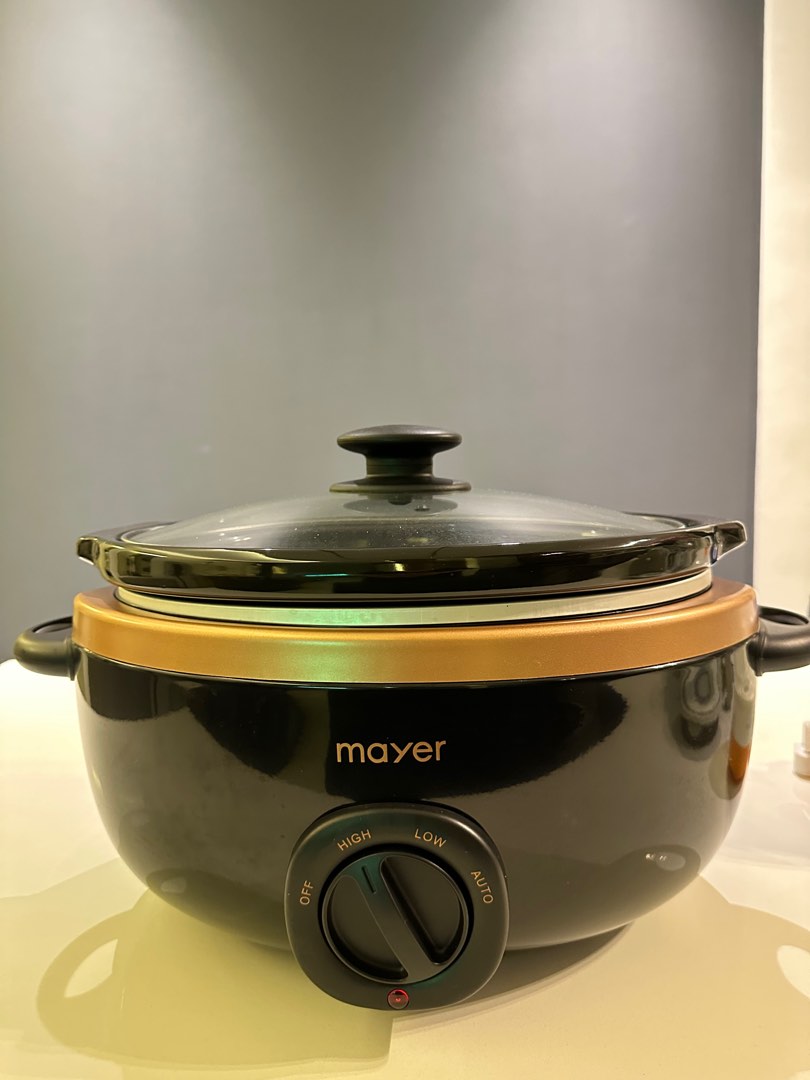 Mayer slow cooker 6.5L(MMSC65), TV & Home Appliances, Kitchen ...