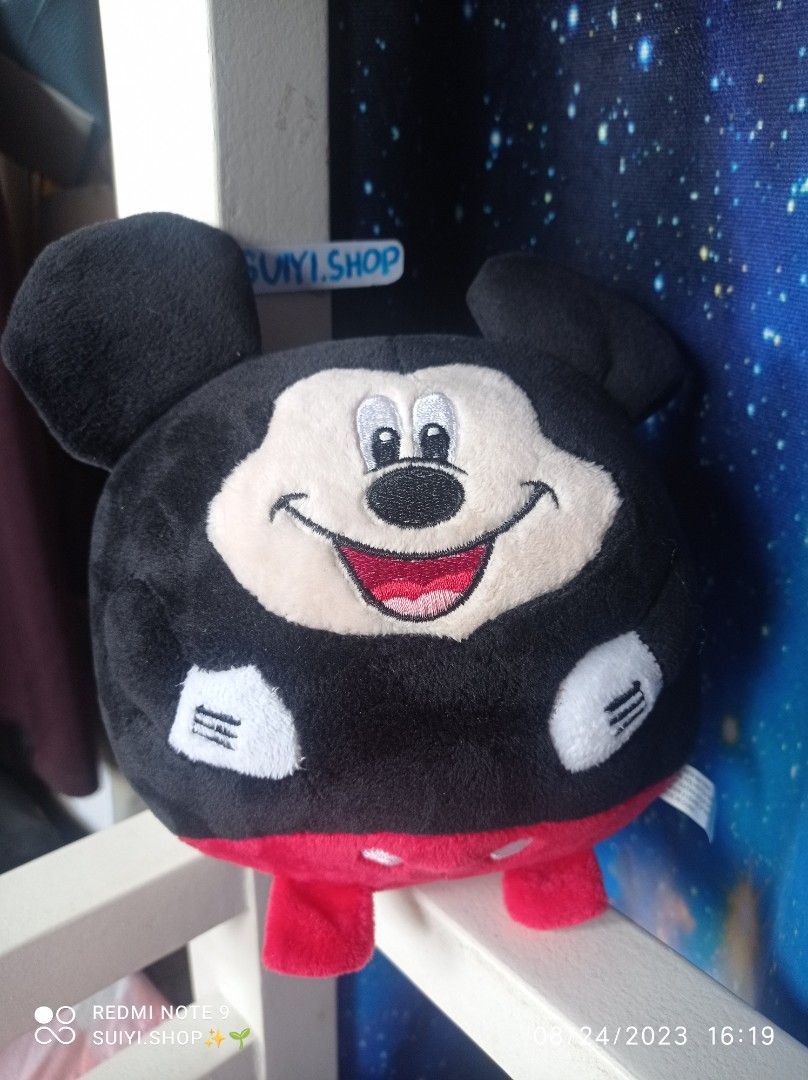 Mickey Mouse Disney chubby plush on Carousell