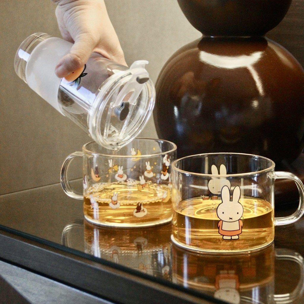 Miffy Glass Mug with Plenty Little Charms, Furniture & Home Living ...