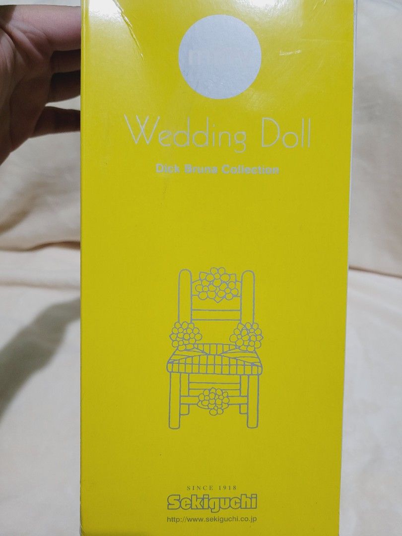 Miffy Wedding Doll Plush (Sekiguchi) on Carousell