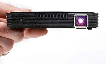 Miroir HD Mini Projector MP150A, LED LAMP, Handheld Mini Projector with ...